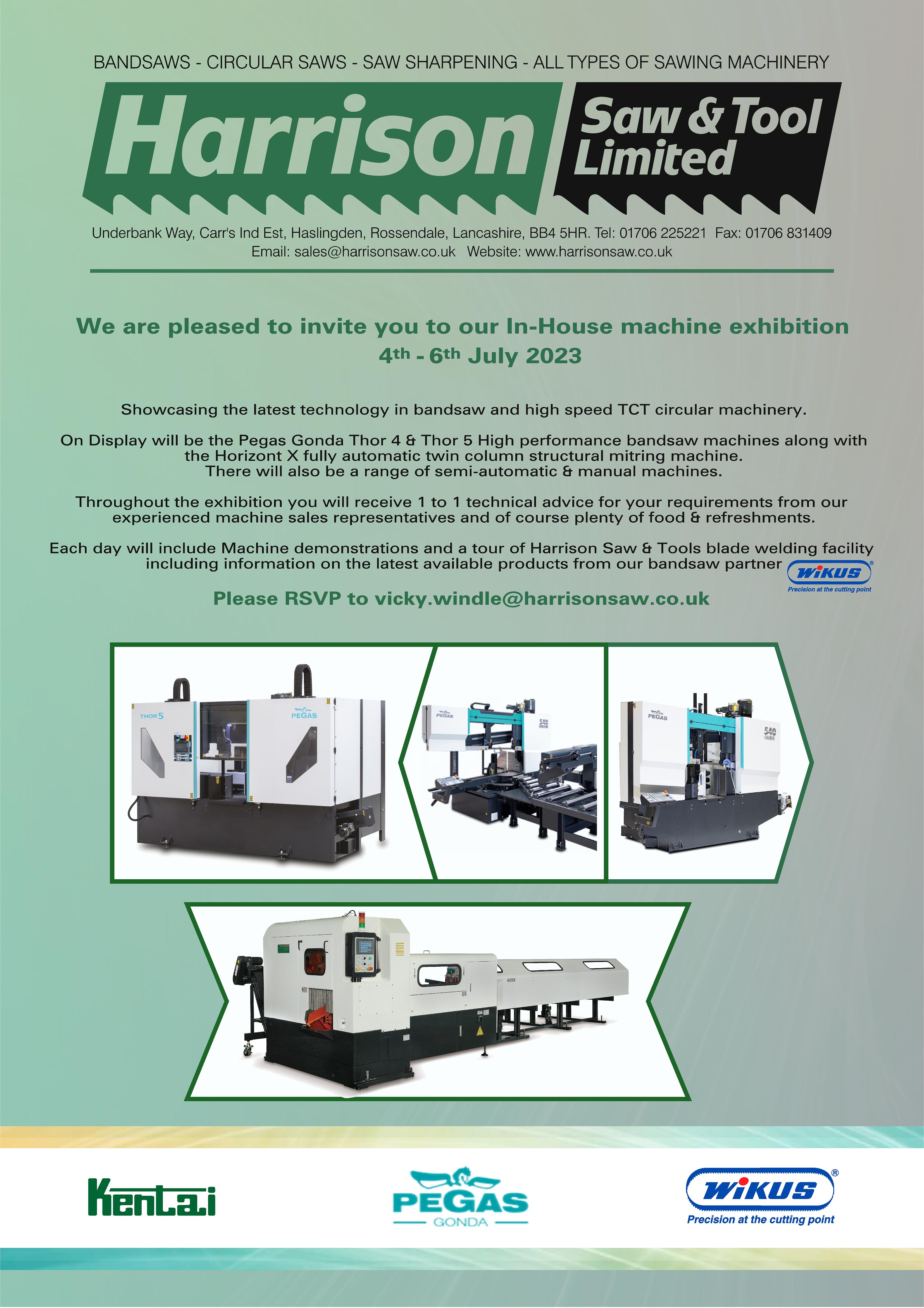 Cosen Sawing Machines | Harrison Saw & Tool Limited
